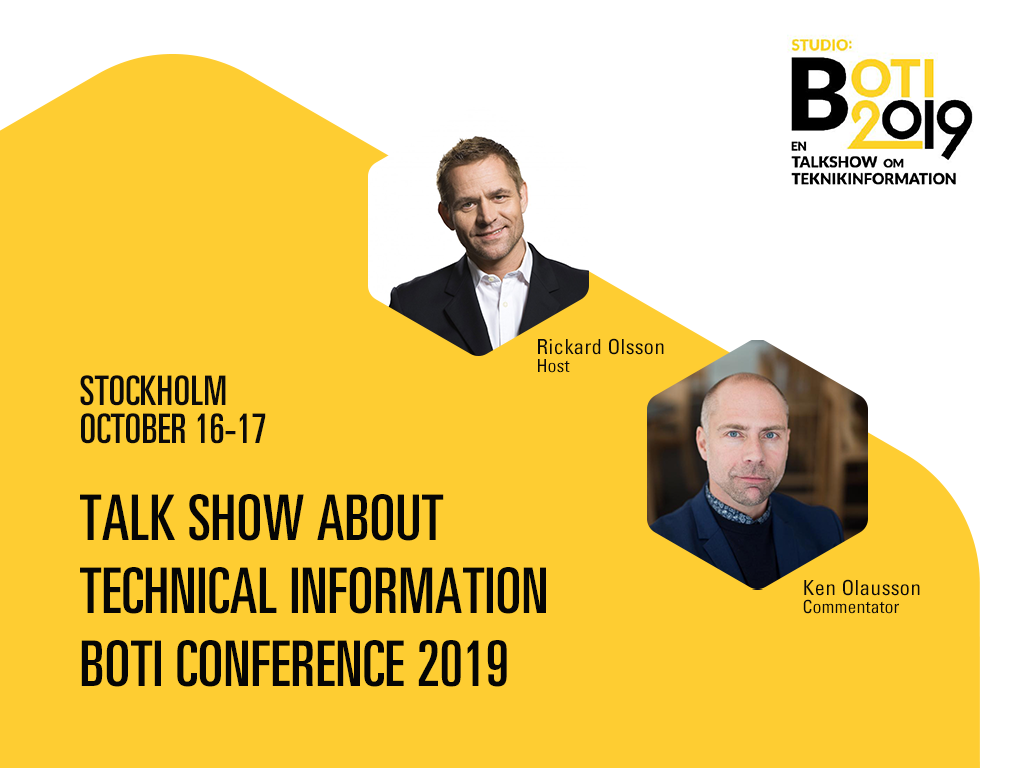 Talk Show about Technical Information – Brand New Format for BOTI ...
